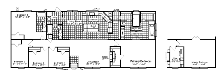 Magnum 30765M Manufactured Home from Cavco - Fort Worth