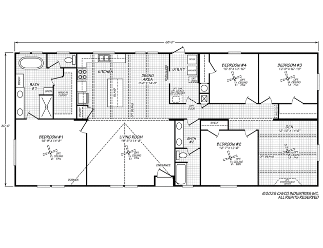 Horizon 30684Z Modular or Manufactured Home from Palm Harbor Homes, a ...