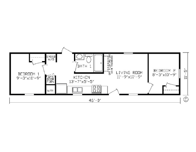Harris 24506 Manufactured Home from Cavco - Nappanee