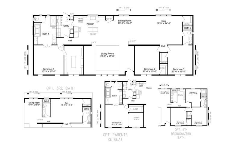 4 Bed Manufactured Home in Woodward OK - Solitaire HOME OF THE MONTH 32824A