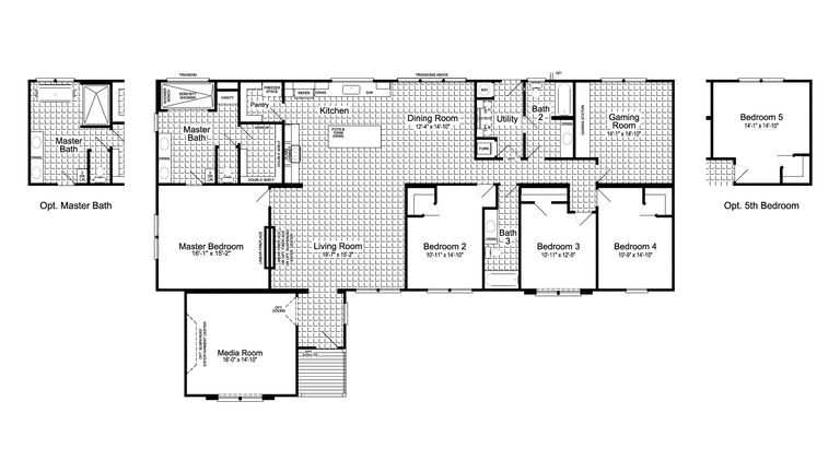 Luxe Haven III Flex 47764A Manufactured Home from Cavco - Austin ...
