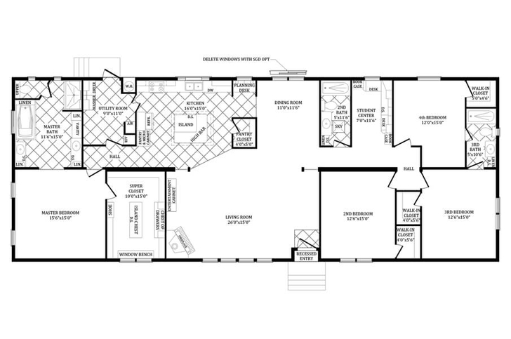 PRT4SC 620ST32824A Manufactured Home from Solitaire Homes, Fort Worth ...