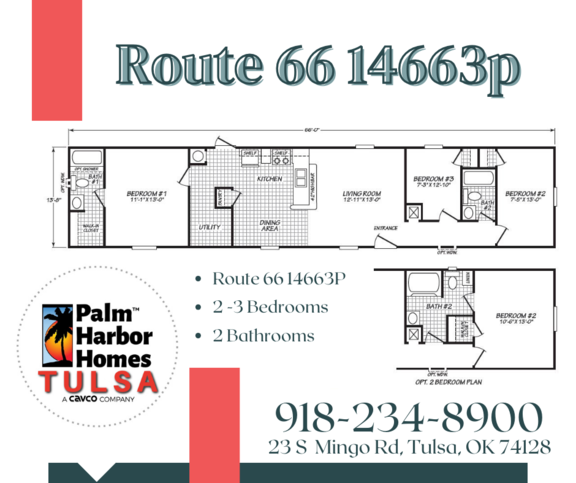 Manufactured, Modular and Mobile Homes Available in Tulsa, OK | Palm ...