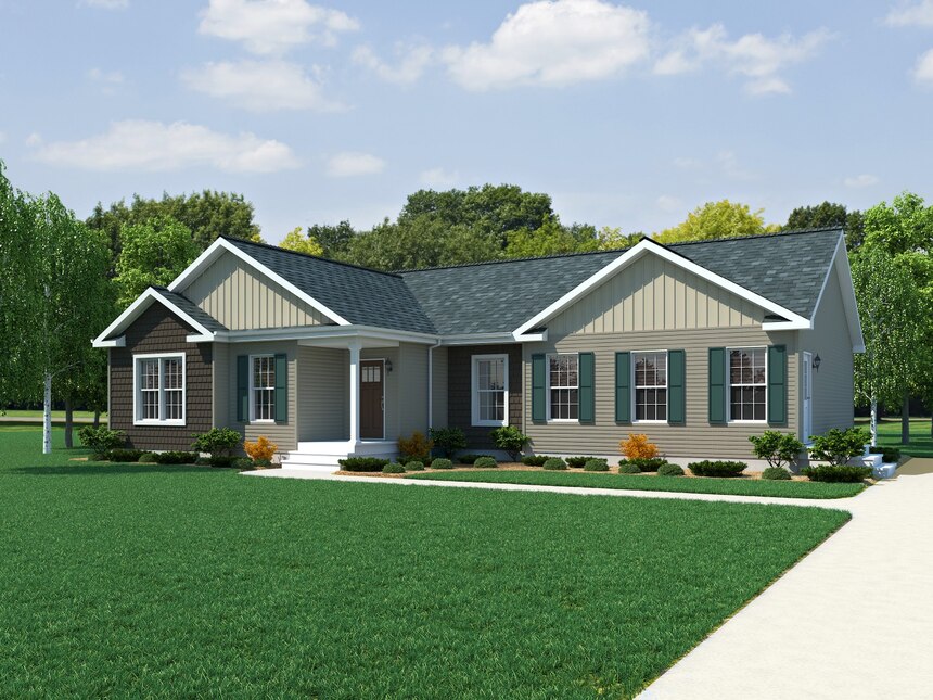 4 Bed Modular Home (Ranch) for Sale - Elite 4 46644A
