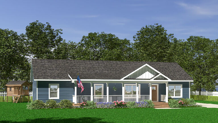 Horizon III Ranch Modular Home from Cavco - Martinsville, a Cavco Company