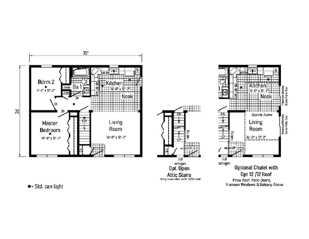 2 Bed Modular Home (Ranch) for Sale - Chester 26322AM