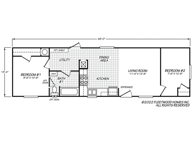 Broadmore 14482B Manufactured Home from Cavco - Nampa