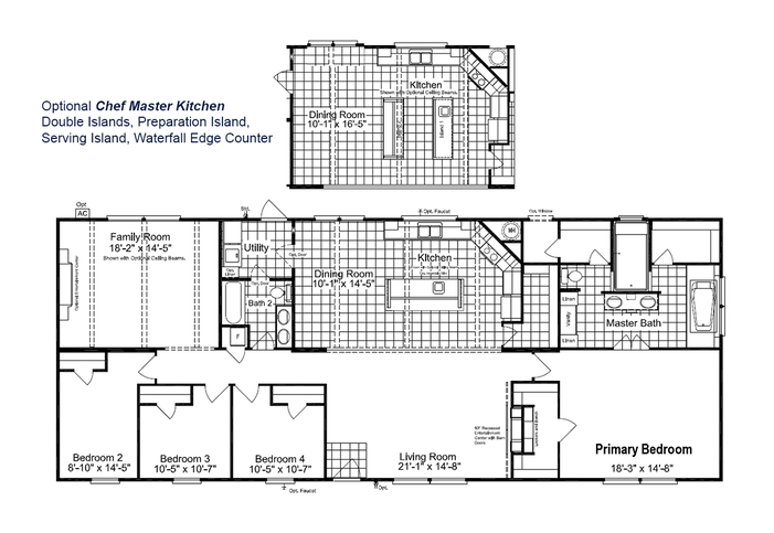 Magnum 30764M Modular or Manufactured Home from Cavco - Fort Worth