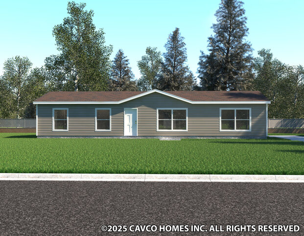 3 Bed Manufactured Home in Tifton GA - The Bruner 28563B