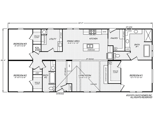 Vivid 28603N Manufactured Home from Cavco - Douglas