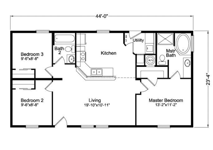 Phoenix Dream 24442B Manufactured Home from Palm Harbor Homes, Belfair ...