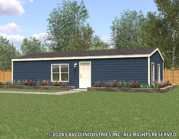 2 Bed Manufactured Home (Double-wide) for Sale - 20' Wide Homes 20402B