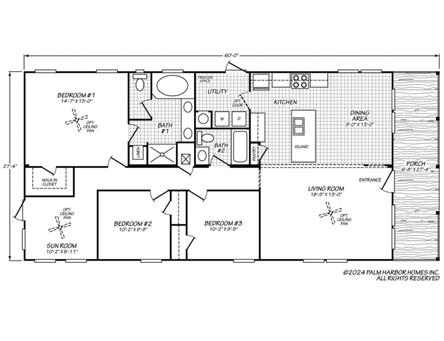 Great Escape 28603G Manufactured Home from Palm Harbor Homes, a Cavco ...
