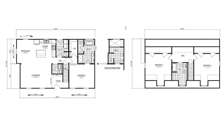 Blue Ridge Cape Modular Home from Cavco - Martinsville, a Cavco Company