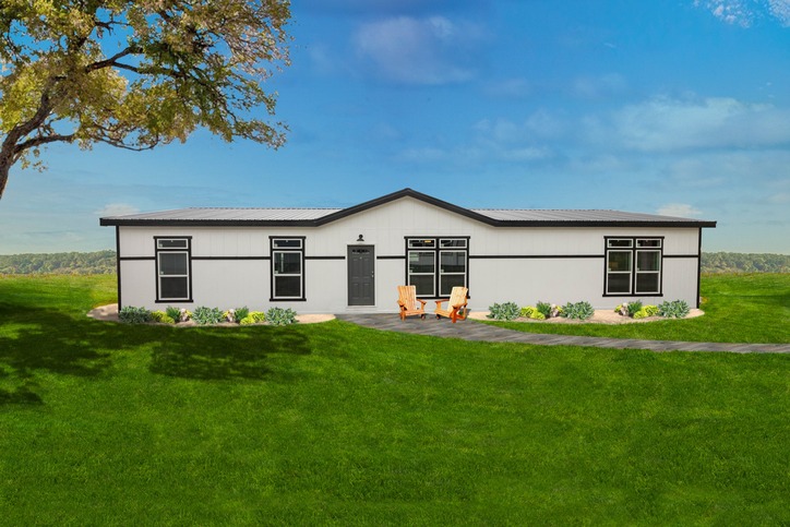 4 Bed Manufactured Home (Double-wide) for Sale - El Rancho III 32644B