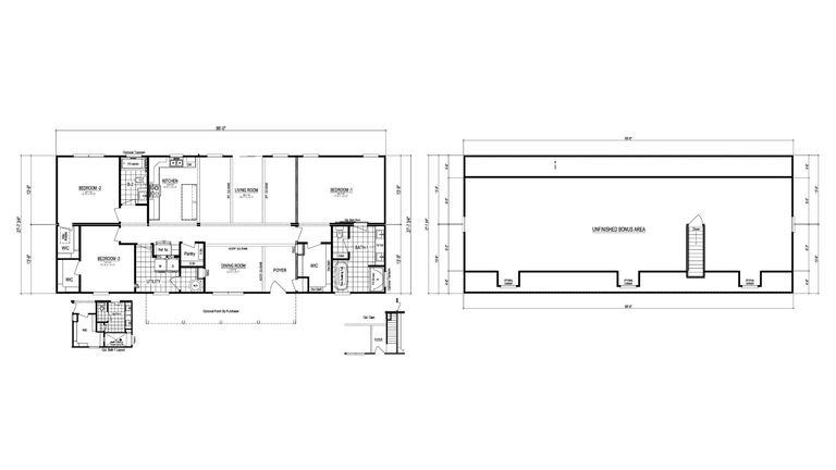 3 Bed Modular Home in Martinsville VA - Sparta Ranch