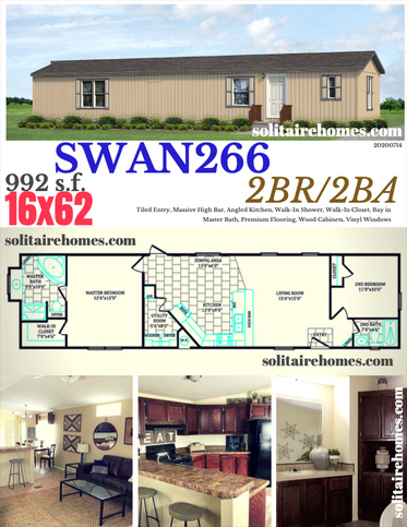 AN266 AN266 Manufactured Home from Solitaire Homes, Victoria, TX ...