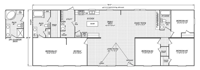 Canyon Lake 28764T Manufactured Home from Cavco - Seguin