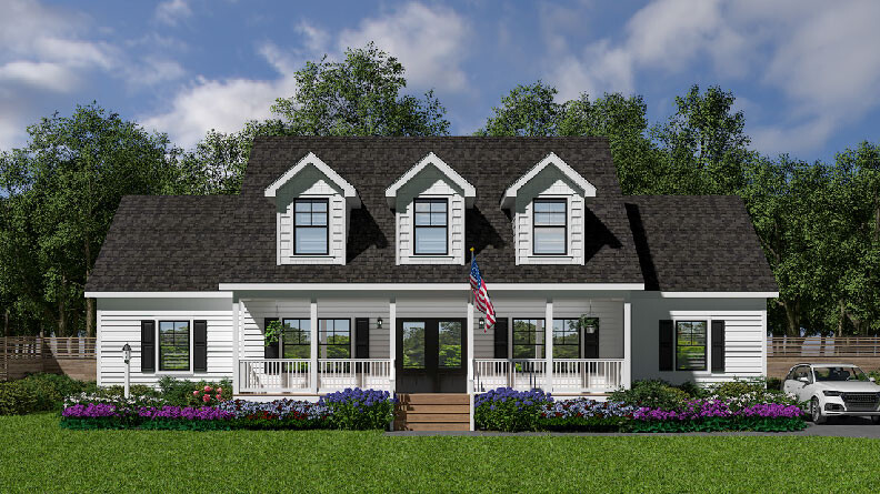 Tidewater Cape Modular Home from Cavco - Martinsville, a Cavco Company