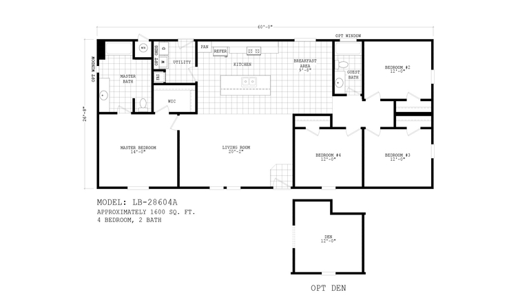 Liberty 28604A Manufactured Home from Cavco - Phoenix