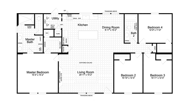 Hawthorne II 32604A Manufactured Home from Cavco - Austin, a Cavco Company