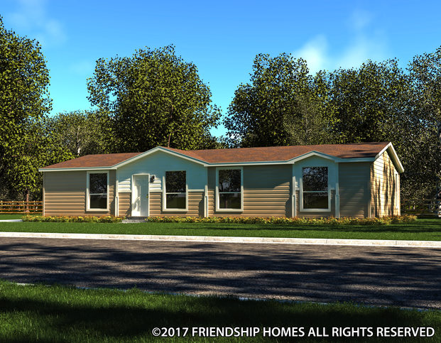 3 Bed Manufactured Home (Double-wide) for Sale - The Millennium Park 185004