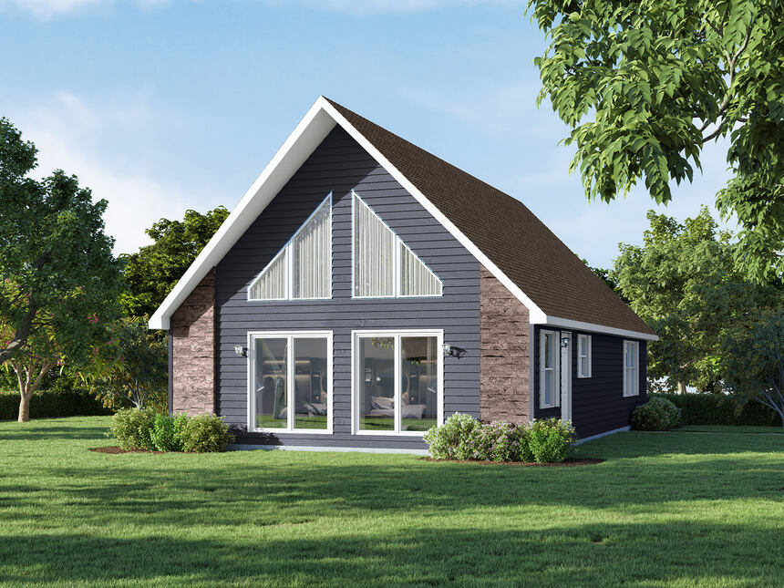 2 Bed Modular Home (Cape Cod) for Sale - Woodcliff 26442AM
