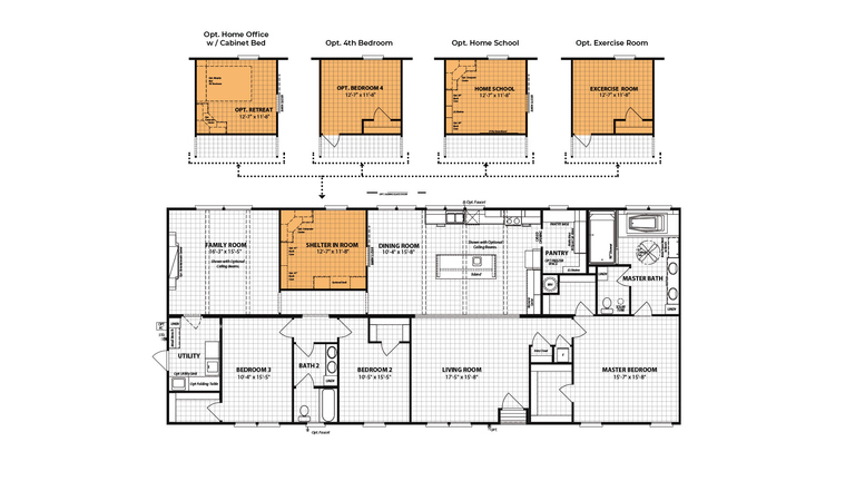 Apex 32763X Modular or Manufactured Home from Cavco - Fort Worth, a ...