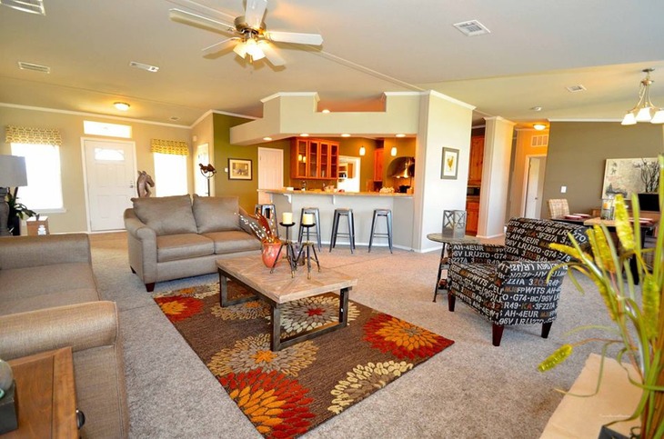 4 Bed Manufactured Home (Quad-wide) for Sale - Hacienda Flex 57604A
