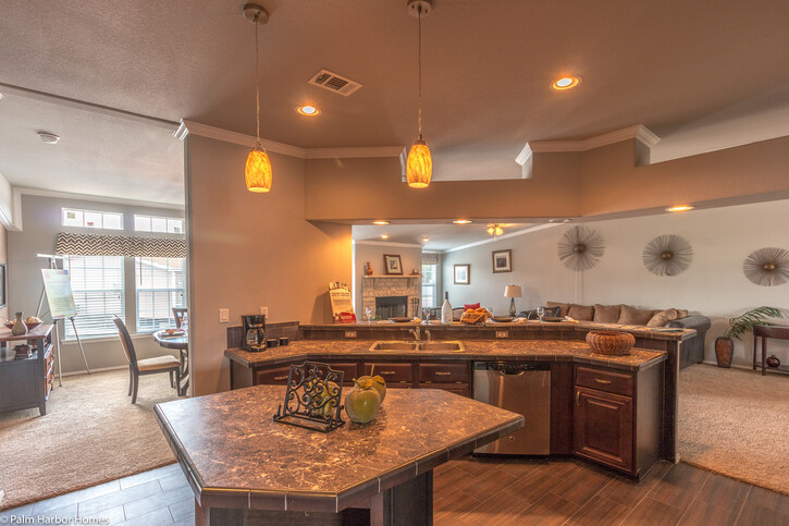 4 Bed Manufactured Home (Quad-wide) for Sale - Hacienda Flex 57604A
