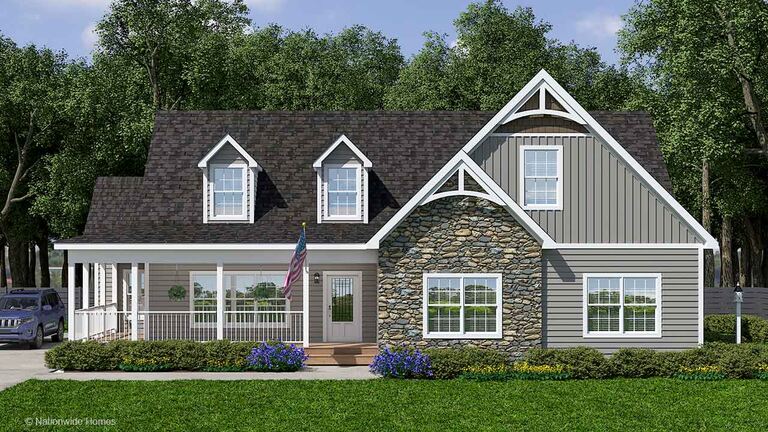 Whitfield Cape Modular Home from Cavco - Martinsville