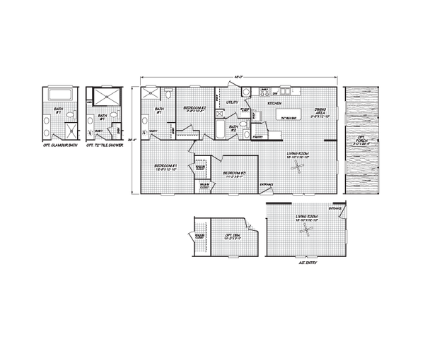 Berkshire 28483P Manufactured Home from Cavco - Rocky Mount