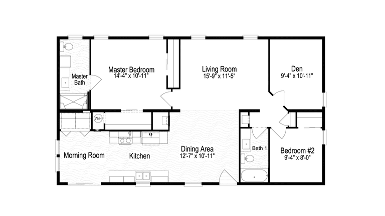 Evergreen 28 28482F Modular or Manufactured Home from Cavco - Plant City