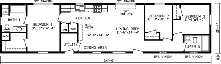 193507 Vista Manufactured Home from Cavco - Montevideo, a Cavco Company