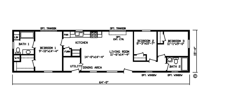 193507 Vista Manufactured Home from Cavco - Montevideo, a Cavco Company