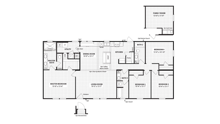 Homeland 28604H Manufactured Home from Palm Harbor Homes, a Cavco Company