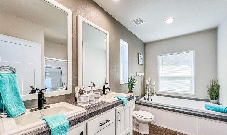 3 Bed Manufactured Home (Double-wide) for Sale - Hauser 28563E