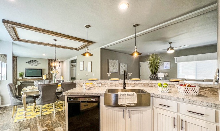 3 Bed Manufactured Home (Double-wide) for Sale - Hauser 28563E