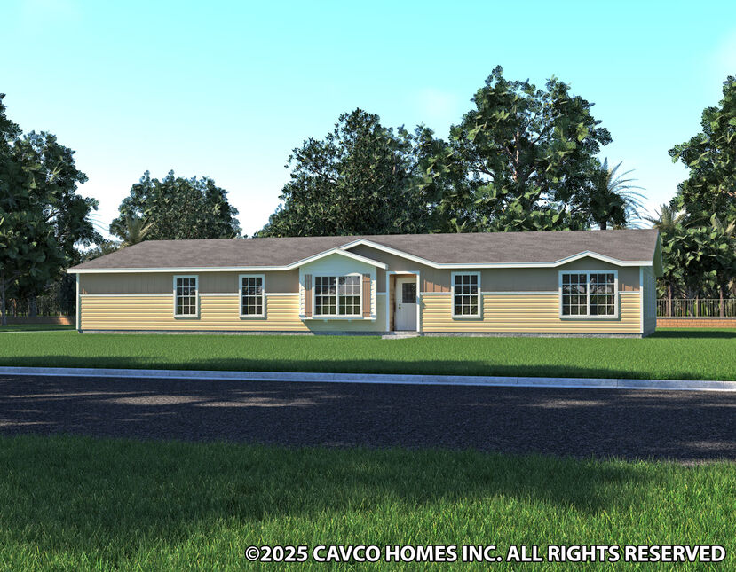 4 Bed Manufactured Home (Triple-wide) for Sale - Evolution 41764C