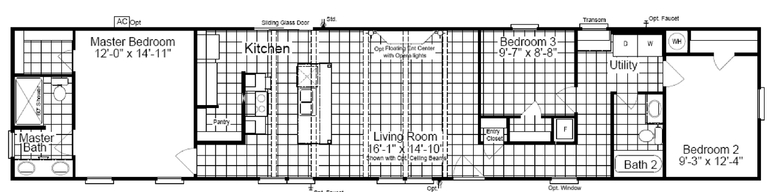 OMG 16763G Manufactured Home from Cavco - Fort Worth