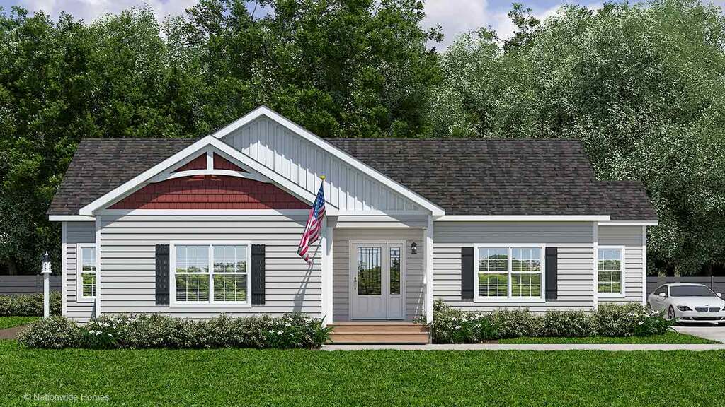 Liberty Cape Modular Home from Cavco - Martinsville