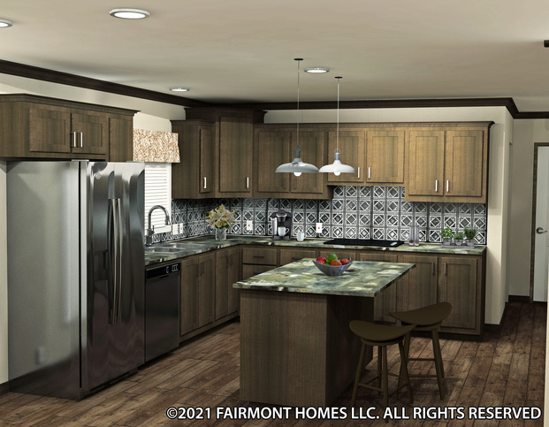 3 Bed Modular Home (Double-wide) for Sale - Cobalt 146059