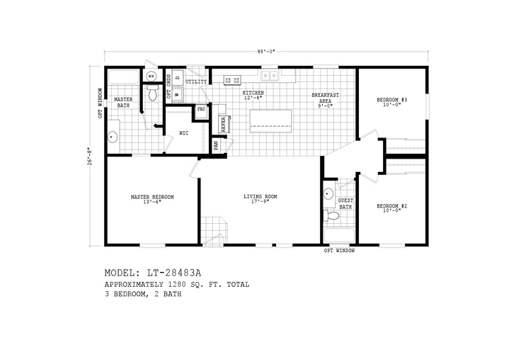3 Bed Manufactured Home in Mesa AZ - Limited Series 28483A