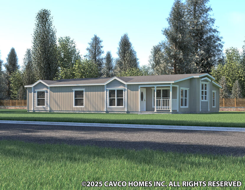 4 Bed Manufactured Home (Triple-wide) for Sale - Vogue II 40564K