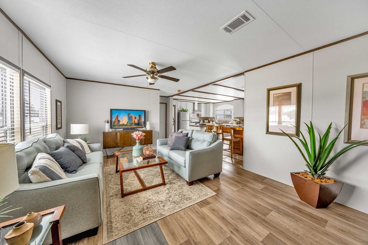 Pinnacle 28483P Manufactured Home from Fleetwood Homes, Fort Worth, TX | Palm Harbor Village, a ...