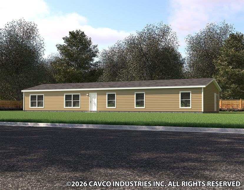 4 Bed Manufactured Home (Double-wide) for Sale - Landmark 28764L
